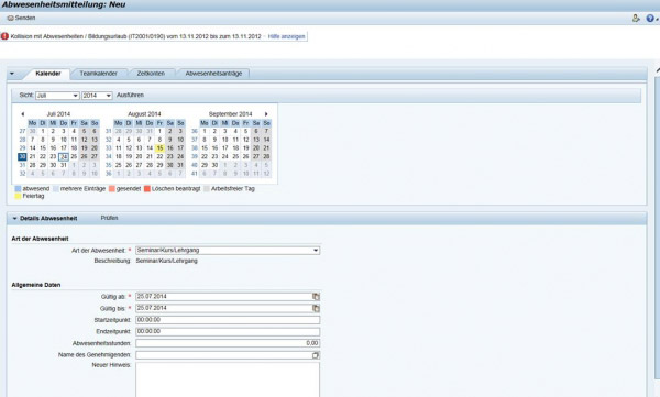 Employee Self-Services (ESS): Personaladministration in SAP