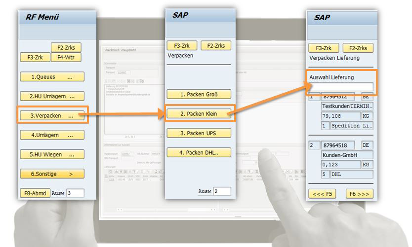 Optimization of processes at the packing station in SAP